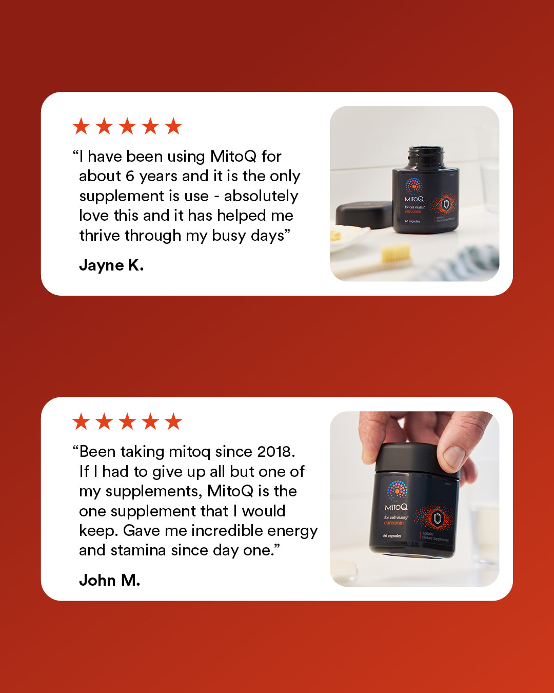 MitoQ Curcumin: Mitoquinol and Longvida Curcumin capsules, 60ct – MitoQ Ltd